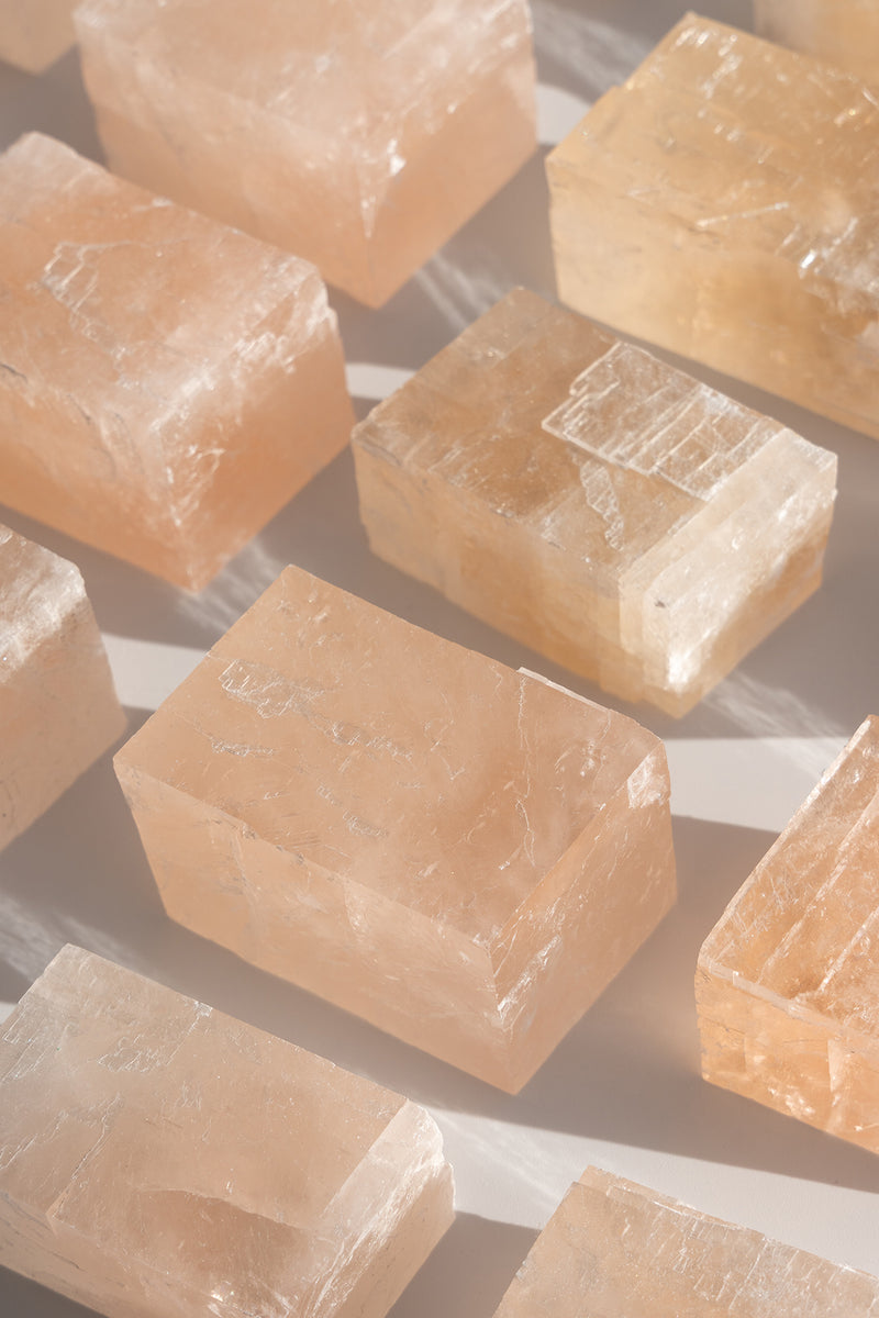 Pink Optical Calcite – Born Crystals